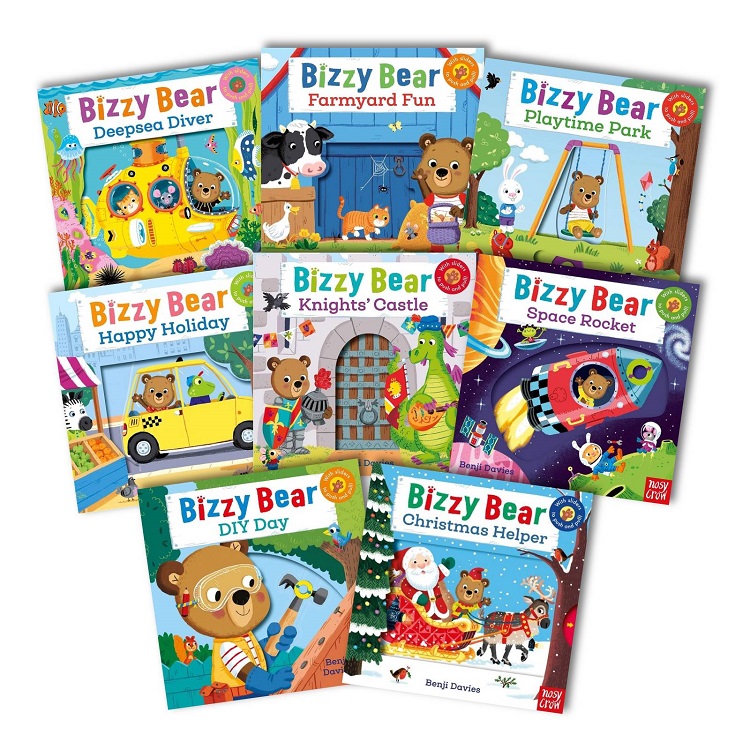 Bizzy Bear 精彩遊歷套書 (附QRcode/8冊合售) │ 誠品線上 - 閱讀與生活的無盡想像