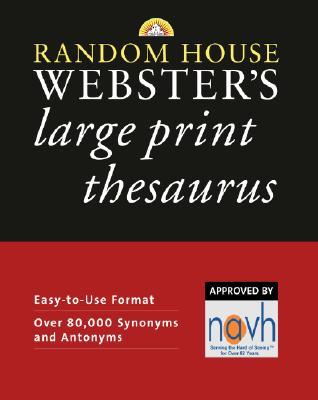 Random House Webster's Large Print Thesaurus | 誠品線上