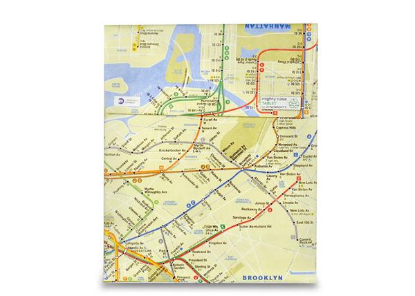 DYNOMIGHTY Mighty™ Case TABLET保護套 NYC Subway Map | 誠品線上