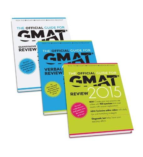 The Official Guide for GMAT Review 2015 Bundle (3冊合售) | 誠品線上