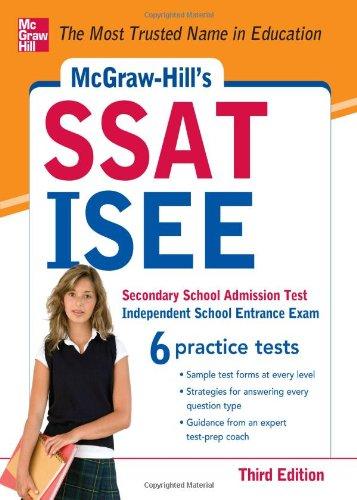 McGraw-Hill's SSAT ISEE: Secondary School Admission Test Independent ...