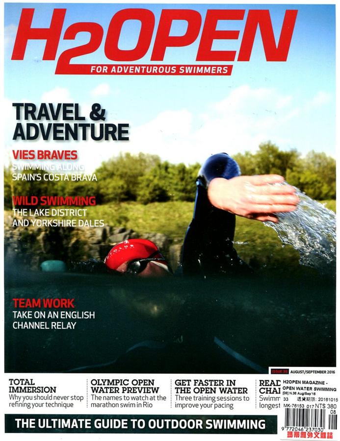H2OPEN MAGAZINE: OPEN WATER SWIMMING (Aug Sep 2015) | 誠品線上