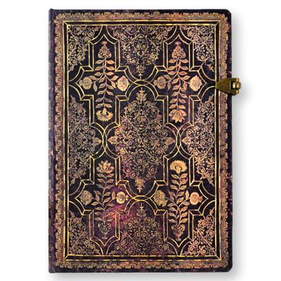 paperblanks Lined Notebook Fall Filigree Midi Mahogany | 誠品線上