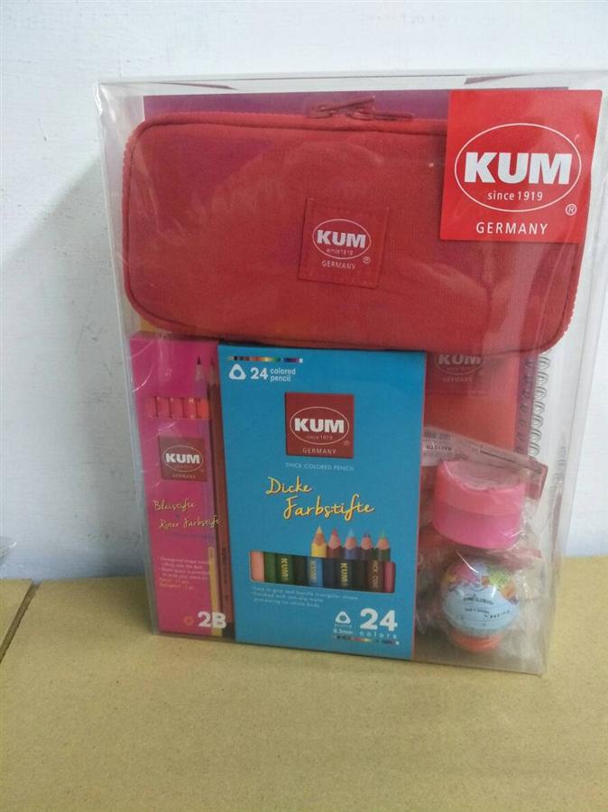 Raymay KUM文具禮物組 L 紅色 | 誠品線上