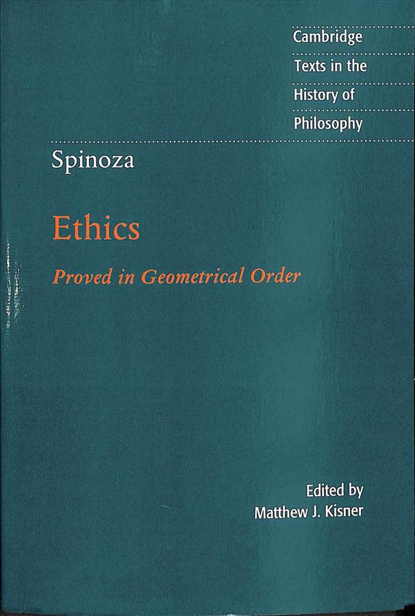 Spinoza: Ethics: Proved in Geometrical Order | 誠品線上