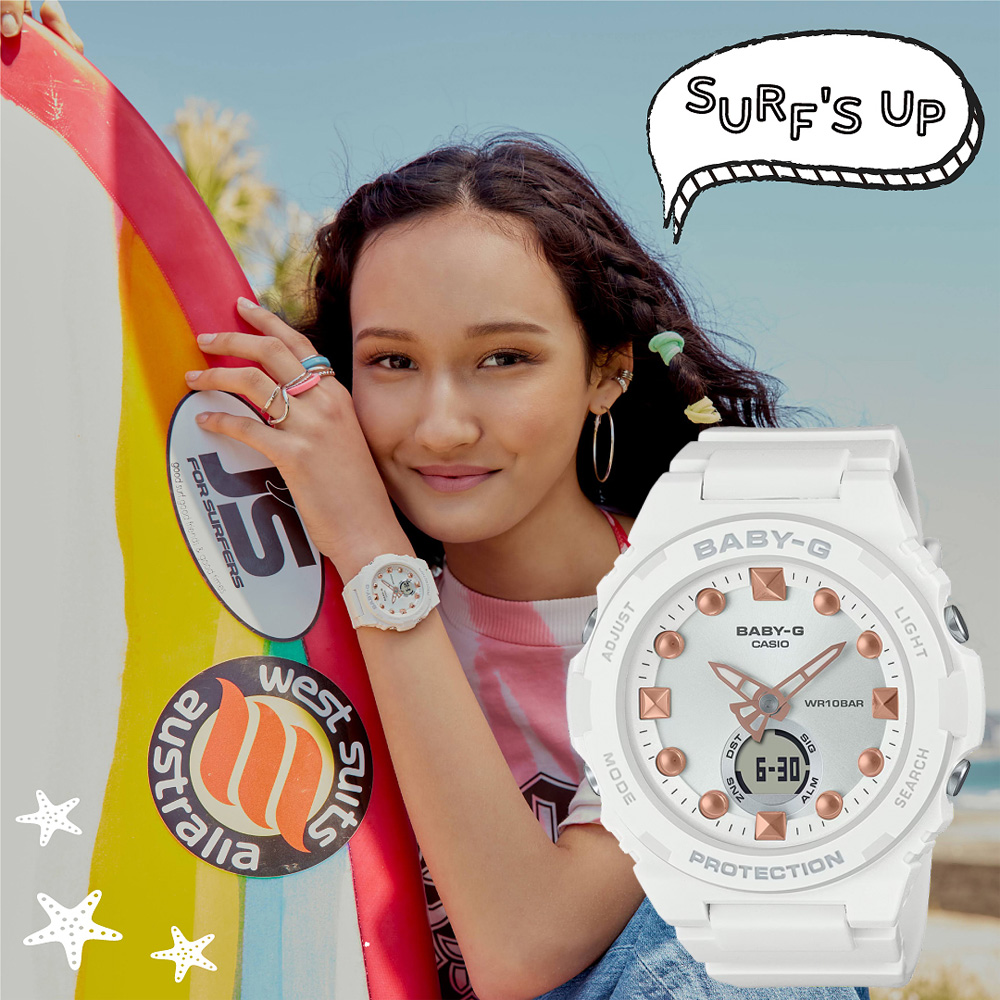 CASIO 卡西歐 BABY-G 夏季海灘手錶 BGA-320-7A2 | 誠品線上