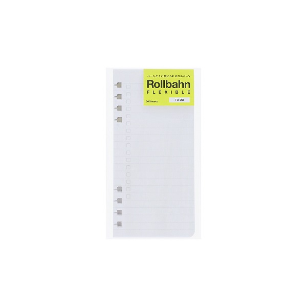 日本 DELFONICS Rollbahn Flexible 待辦清單內頁 M 白 | 誠品線上