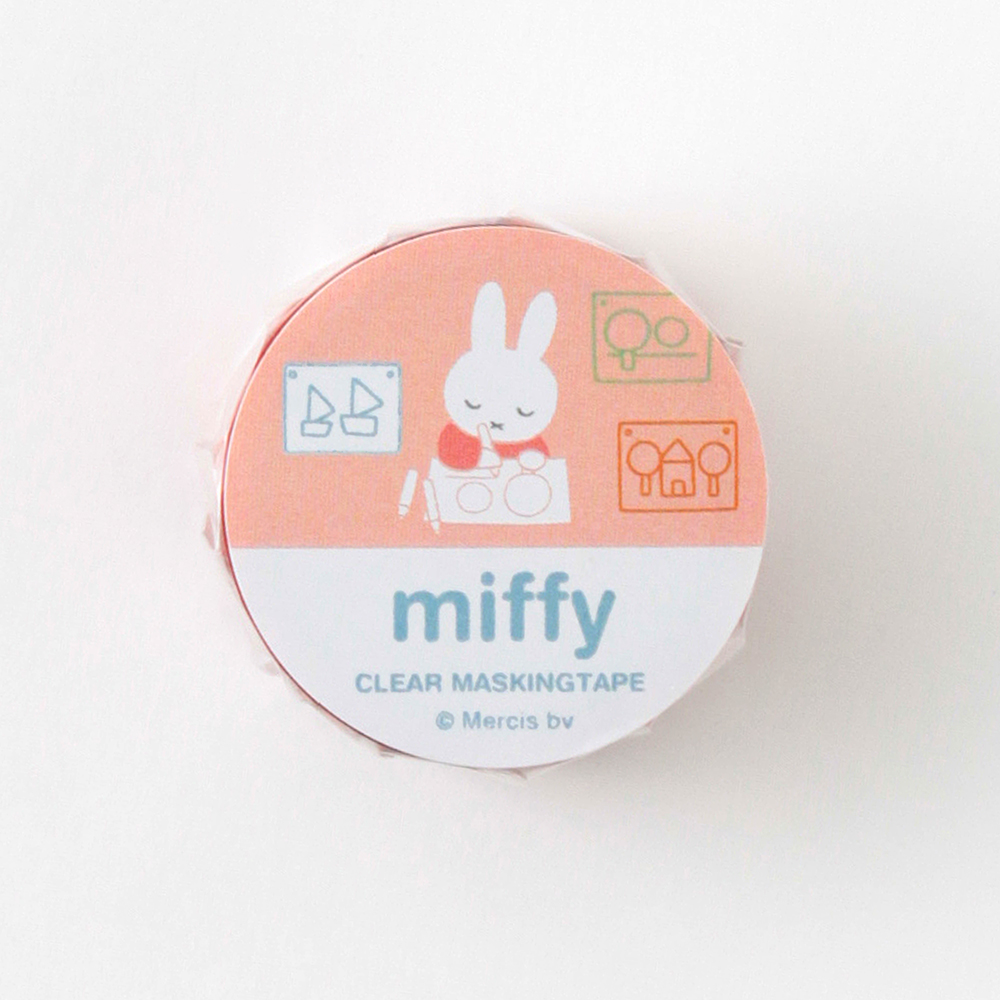 日本 GreenFlash 透明紙膠帶 miffy 畫畫 | 誠品線上