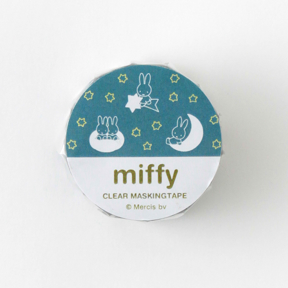 日本 GreenFlash 透明紙膠帶 miffy 星星 | 誠品線上