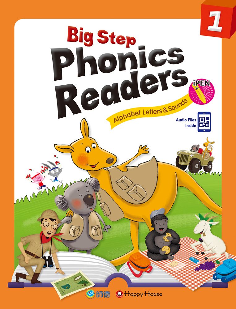 Big Step Phonics Readers 1 (附全書音檔QR Code 支援iPEN點讀筆) | 誠品線上