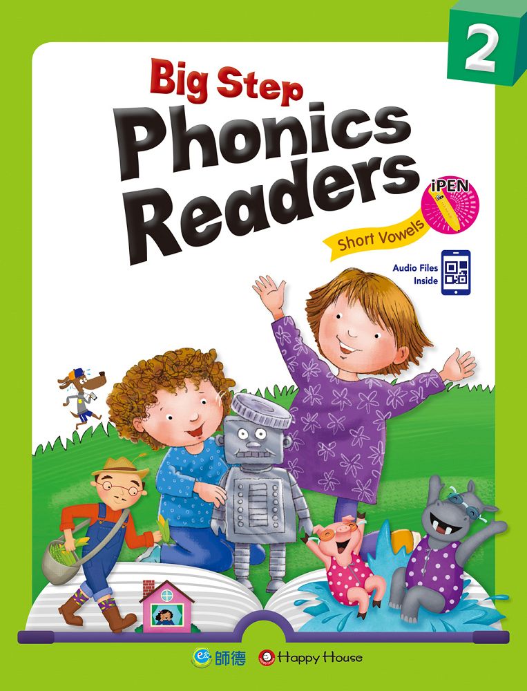 Big Step Phonics Readers 2 (附全書音檔QR Code 支援iPEN點讀筆) | 誠品線上