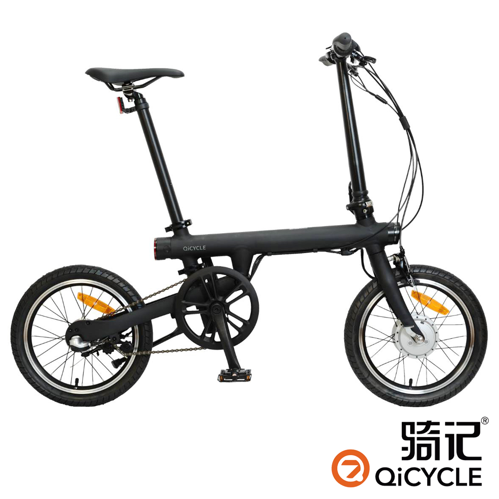騎記QiCYCLE EF1台製歐規版 續航45公里 16吋內變三速電動輔助折疊自行車-消光黑 | 誠品線上