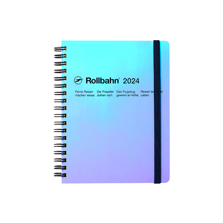 2024 日本 DELFONICS Rollbahn 手帳 L 金屬 偏振光 | 誠品線上