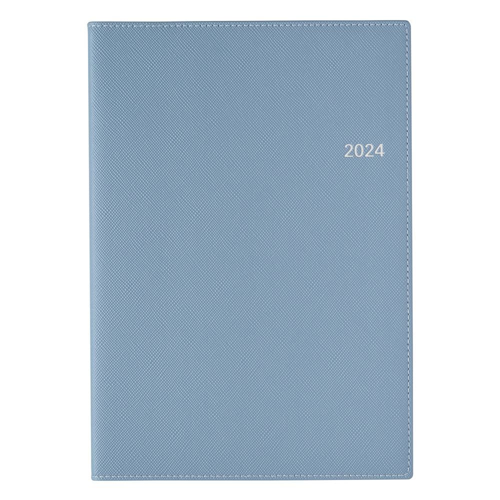 2024 日本 NOLTY 日誌 A5 月間日曆 週間直式記事 藍色 | 誠品線上