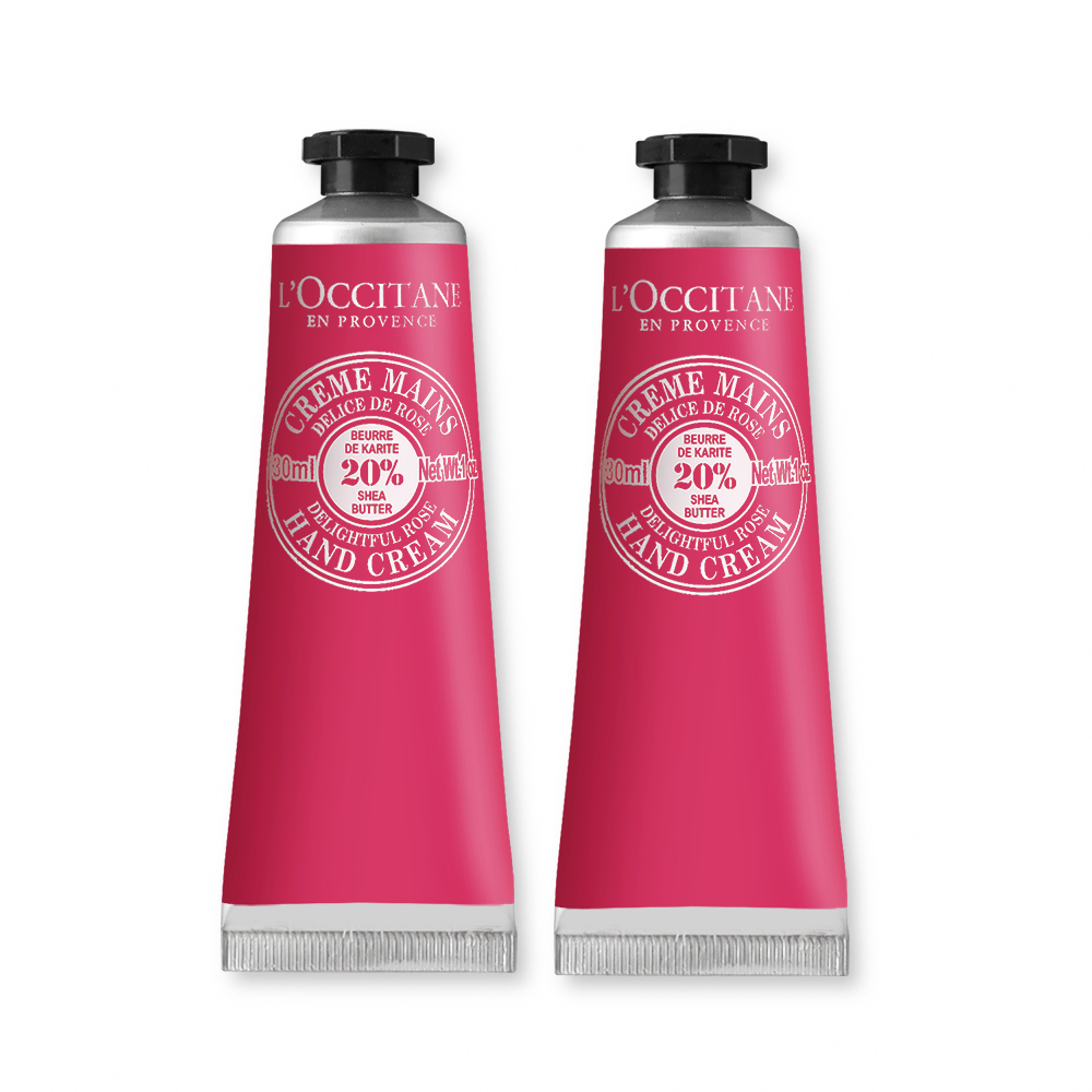 L'OCCITANE 歐舒丹 護手霜(30ml)X2-多款任選-平行輸入 乳油木玫瑰 | 誠品線上