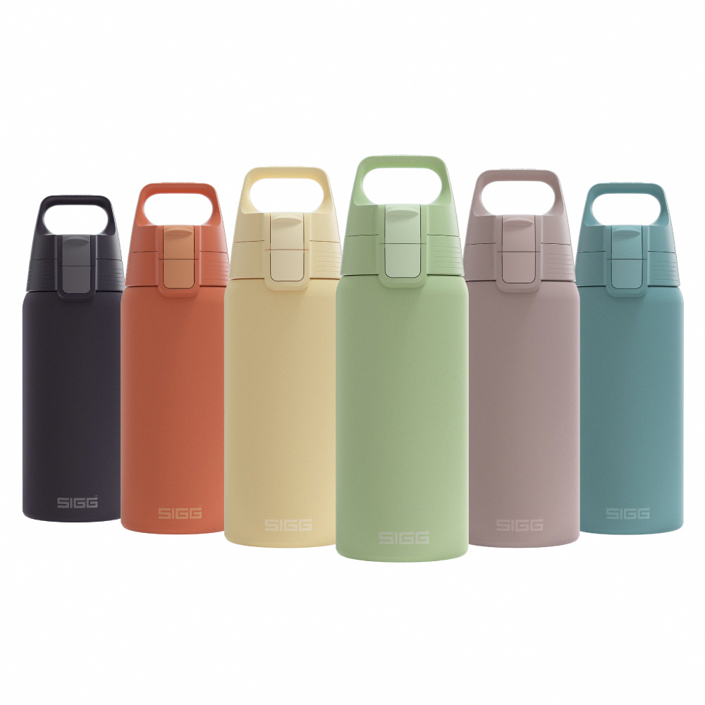 瑞士百年 SIGG Shield 超輕量彈蓋保溫瓶 500ml 嫩青綠 | 誠品線上