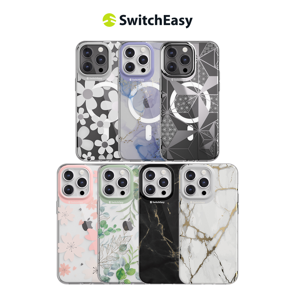 SwitchEasy魚骨牌 iPhone 15 Artist藝術家防摔手機殼 麻之葉 6.1吋 Pro | 誠品線上