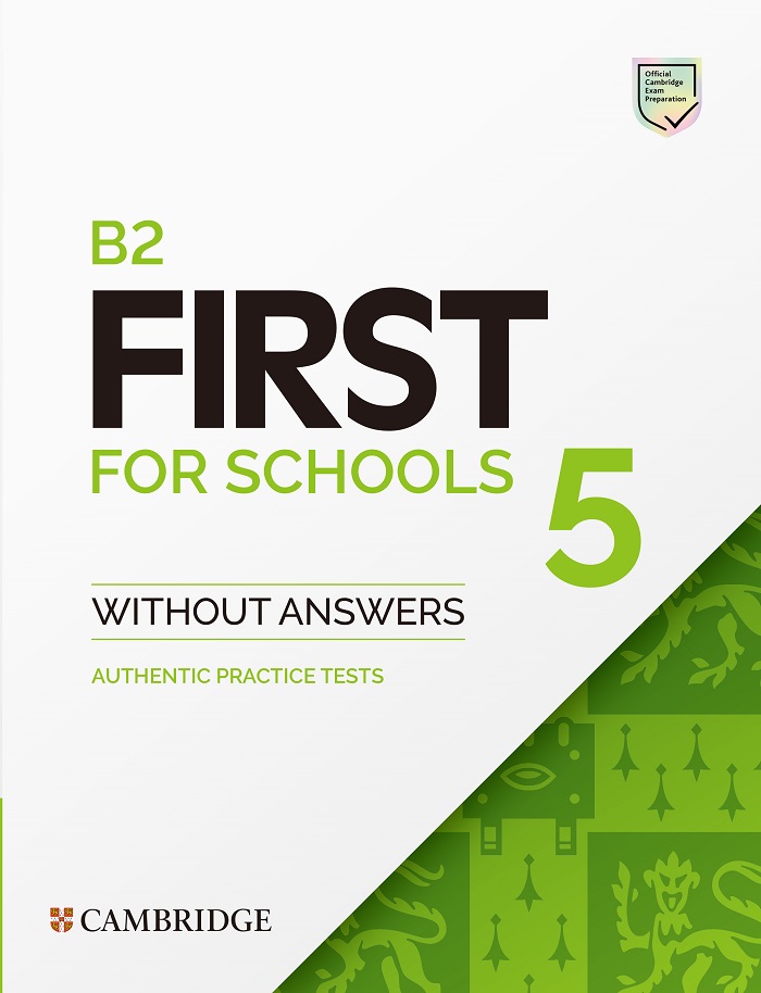 B2 First for Schools 5 Student's Book without Answers with Audio | 誠品線上