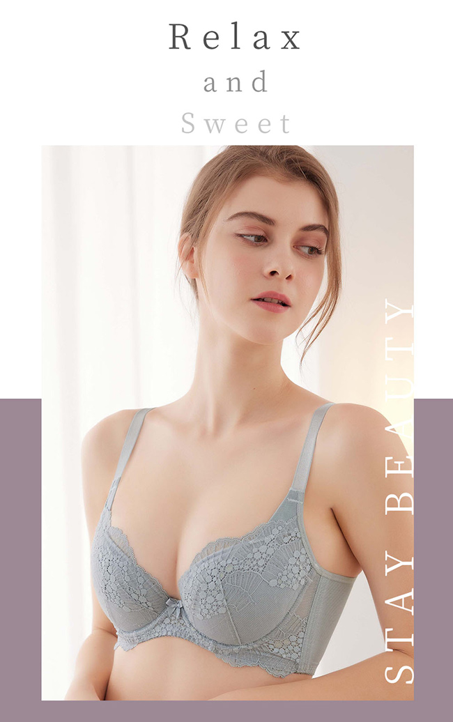 【EASY SHOP】Miss Audrey-深情蜜語-舒適軟鋼圈內衣/ 藕/ D70 │ 誠品線上 - 閱讀與生活的無盡想像