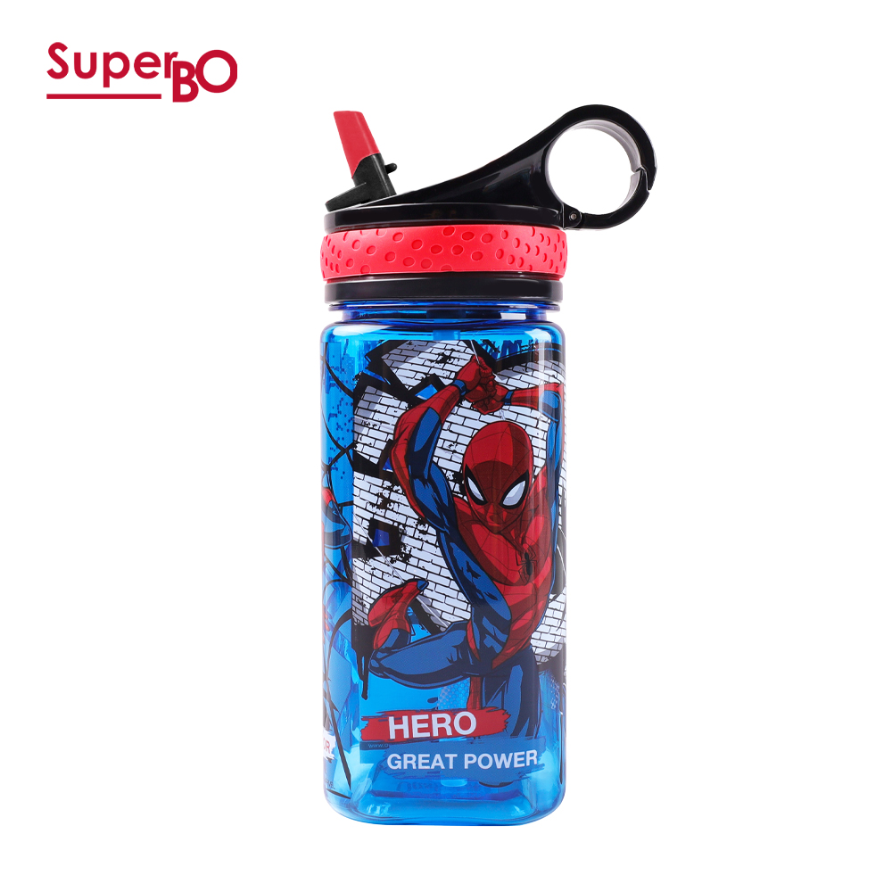 SuperBO方形水壺 480ml 蜘蛛人 | 誠品線上