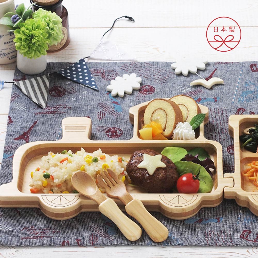 agney 孟宗竹餐盤組 -火車組合(附S湯叉) | 誠品線上