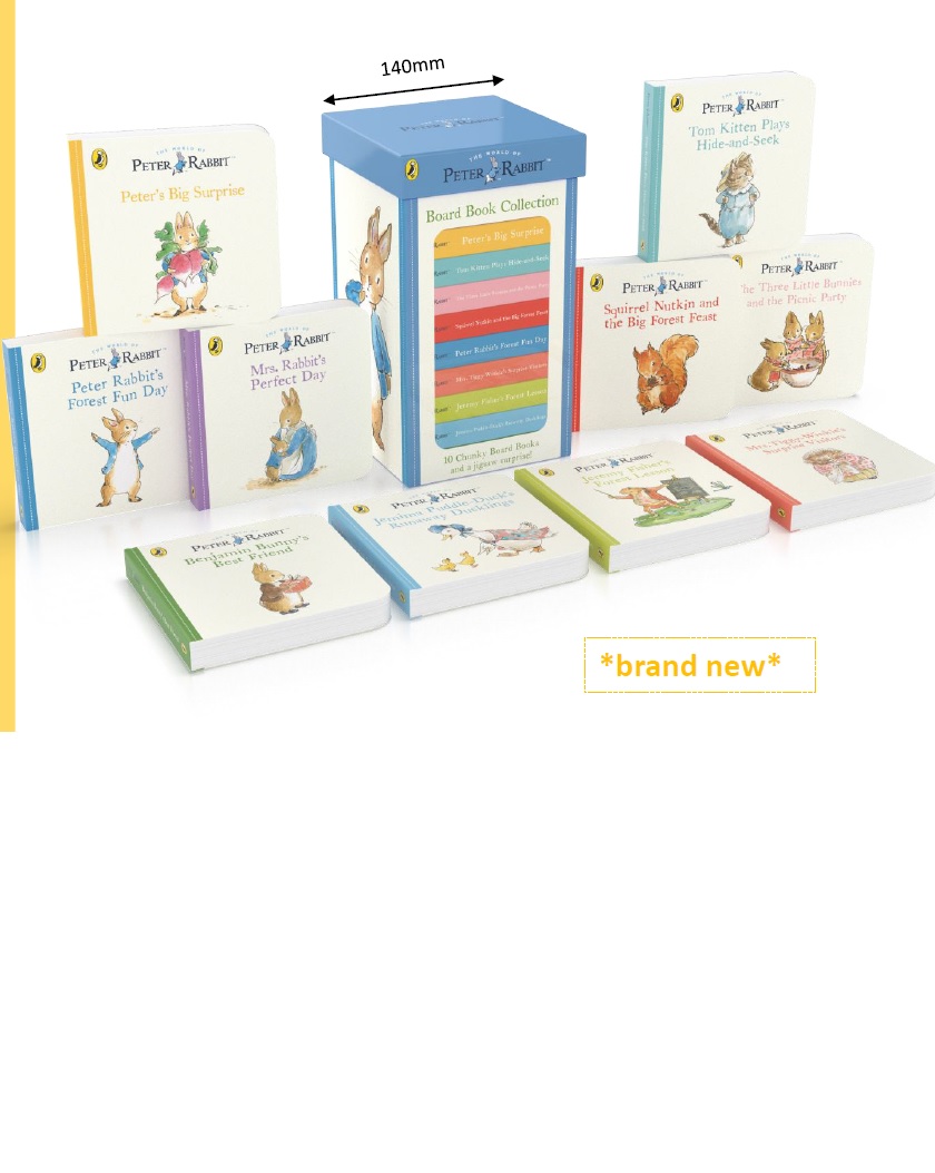 Peter Rabbit Board Book Collection (10冊合售) | 誠品線上