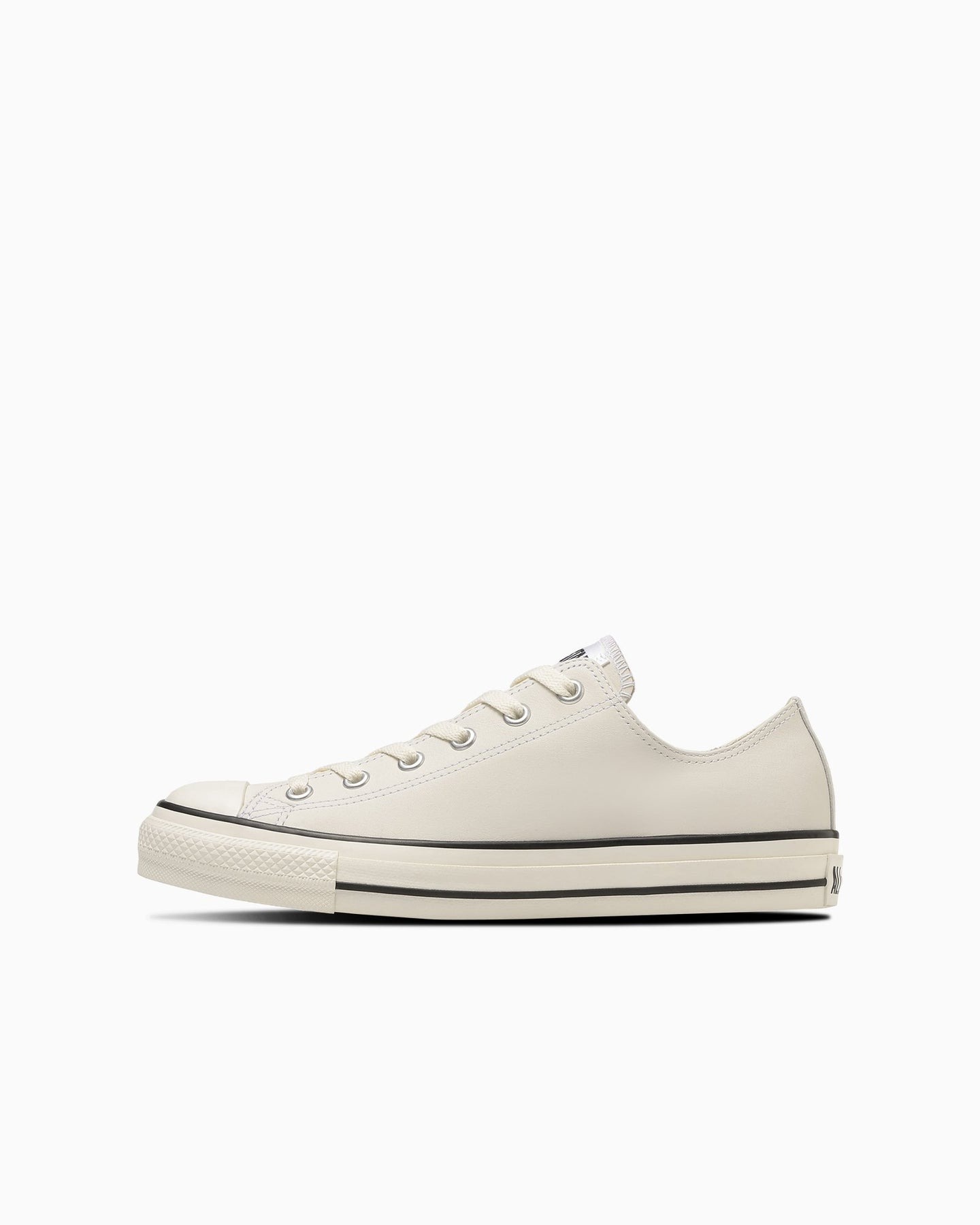 日本限定 Converse LEATHER ALL STAR Ⓡ OX 低筒 皮革 白色 27 cm | 誠品線上