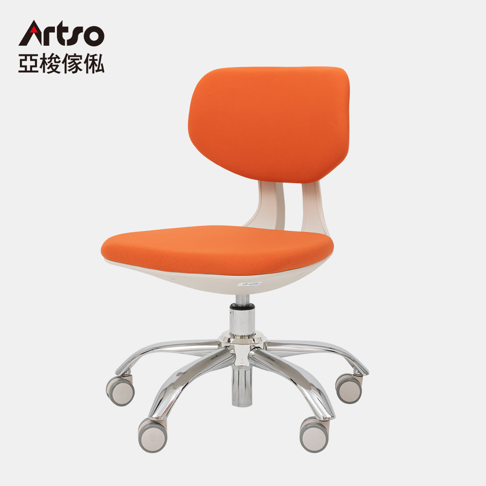 Artso 亞梭 鯨魚椅-親子伴讀成長椅(電腦椅 化妝椅 兒童椅 成長椅 椅子) 橘 | 誠品線上