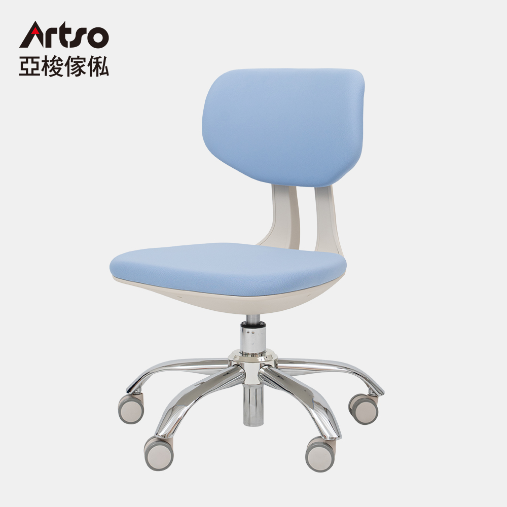 Artso 亞梭 鯨魚椅-親子伴讀成長椅(電腦椅 化妝椅 兒童椅 成長椅 椅子) 粉藍 | 誠品線上