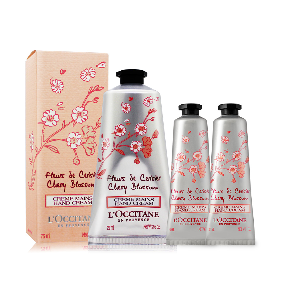 L'OCCITANE 歐舒丹 護手霜(75ml+30MLX2)-多款任選-平行輸入 櫻花 | 誠品線上