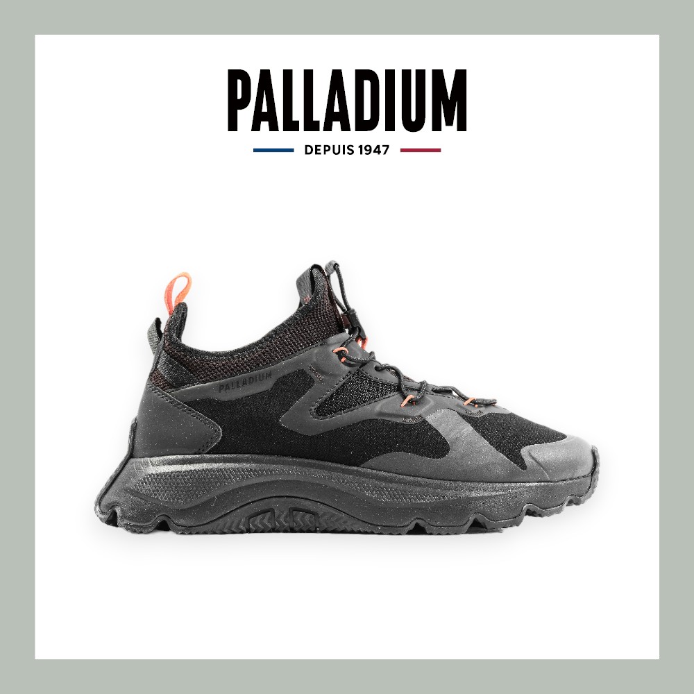 【PALLADIUM】 THUNDER LO 快穿尼龍休閒鞋 男款 黑 08851 US 9 (27cm) | 誠品線上