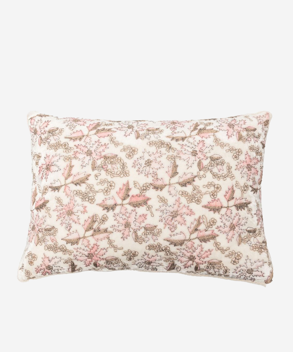 anke drechsel ALICE刺繡抱枕 35x50-象牙白 | 誠品線上