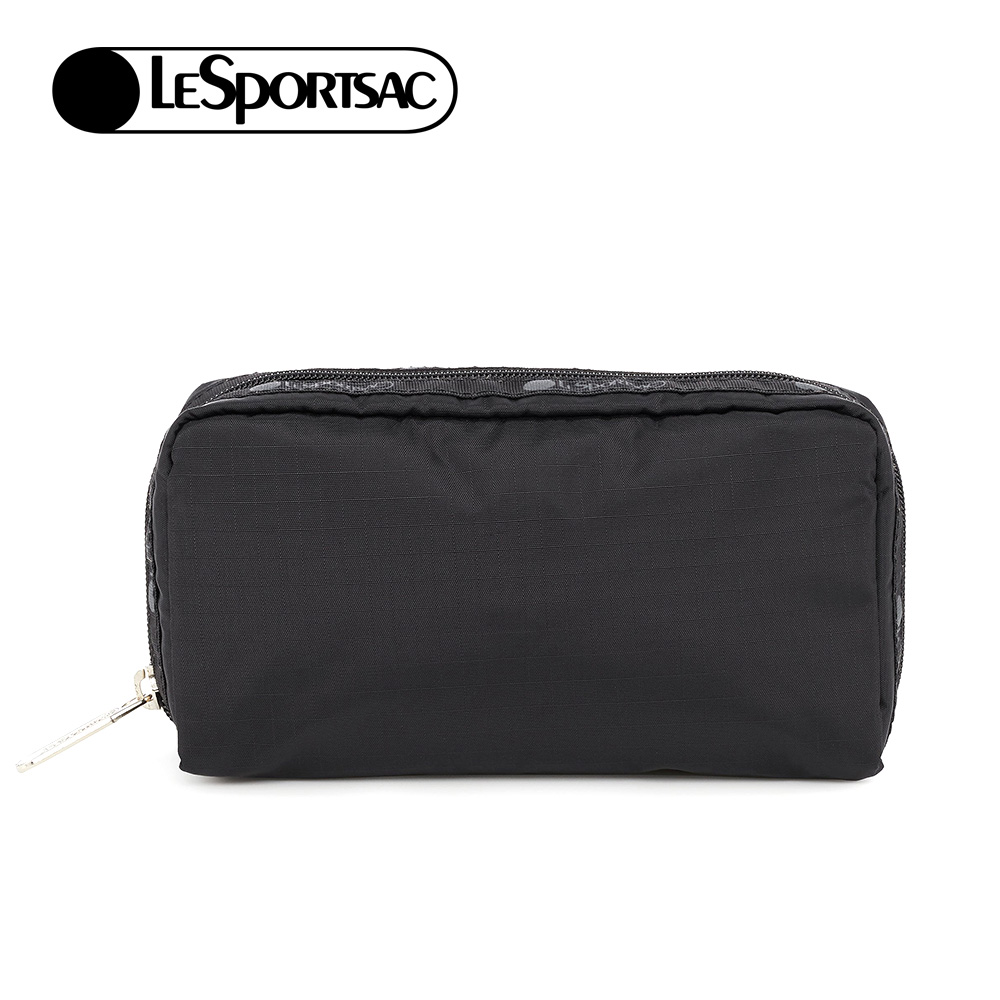 LeSportsac RECTANGULAR COSMETIC 經典長形化妝包 經典黑 | 誠品線上