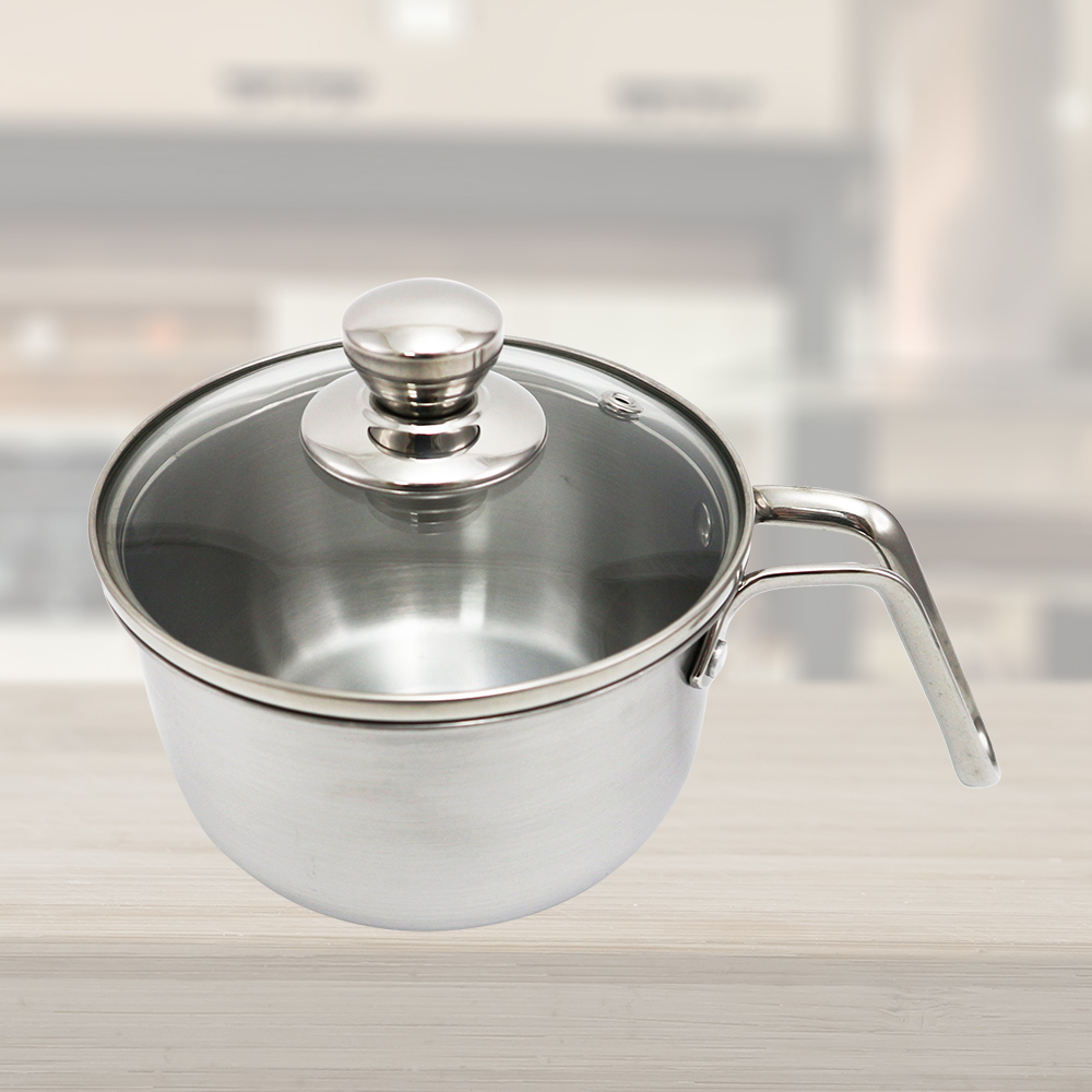 Dashiang不鏽鋼萬用美味泡麵鍋-14cm-附蓋-1支 | 誠品線上