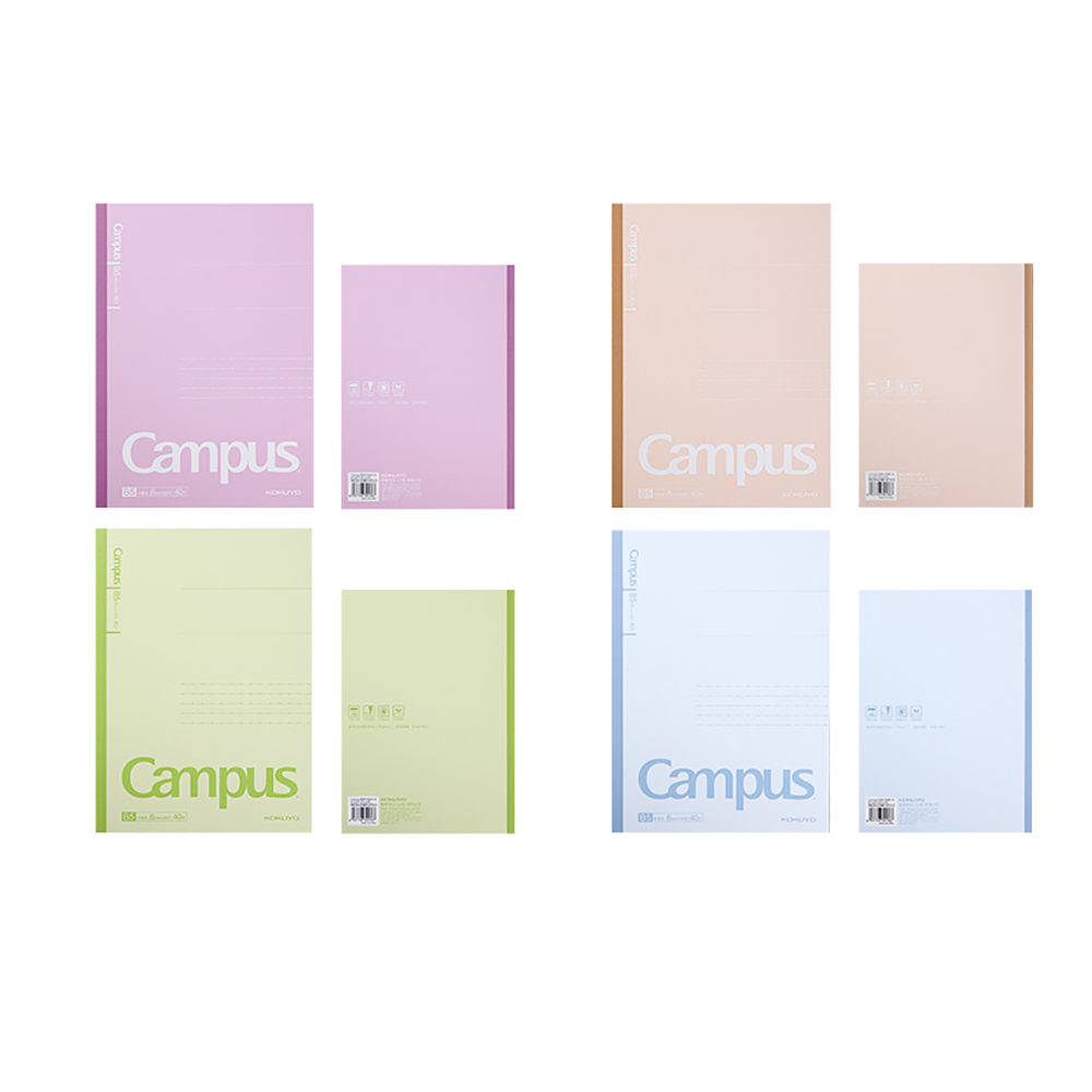 KOKUYO Campus點線U罫筆記本 B5 4入 柔和 | 誠品線上