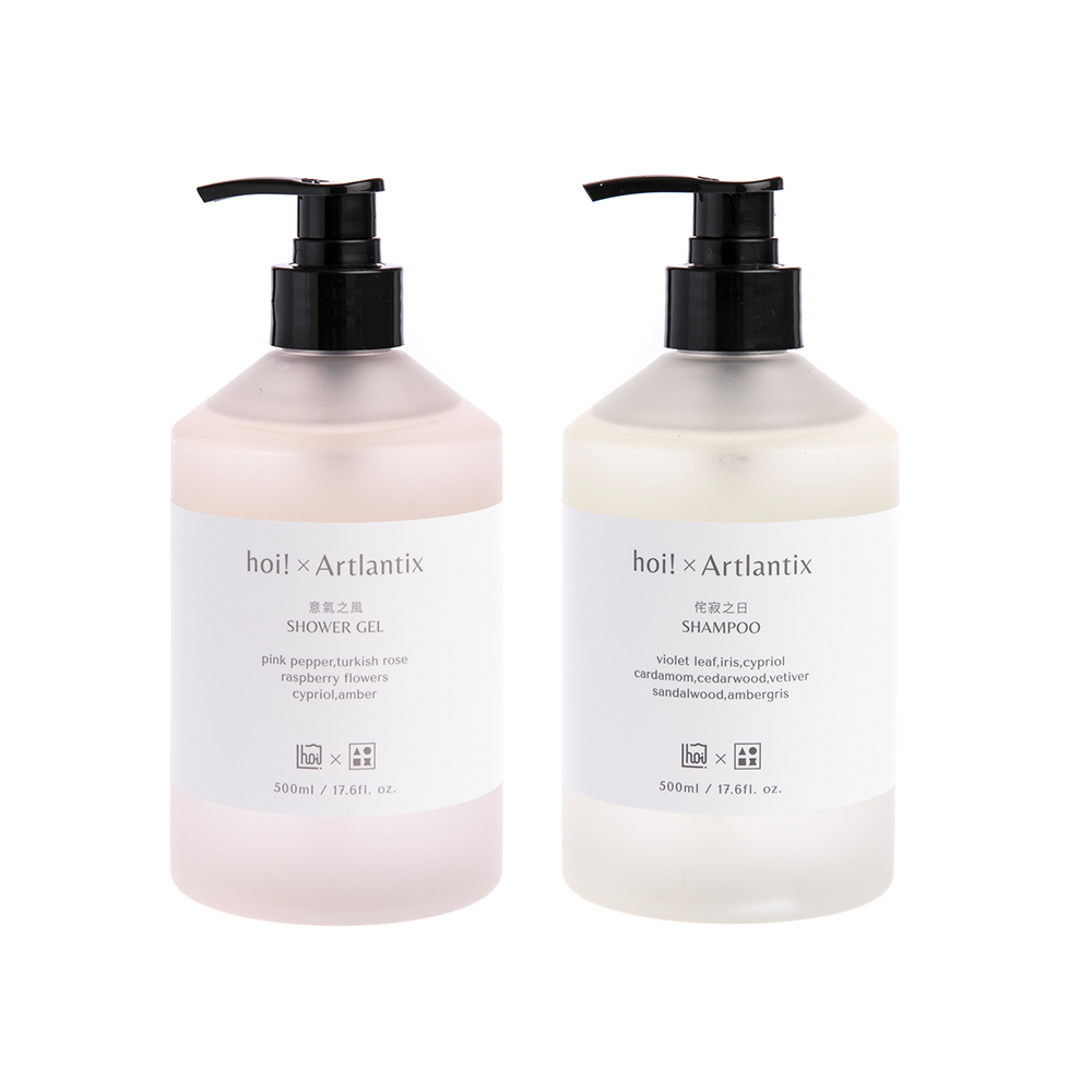 【hoi!LAB x 日京山風】意氣之風沐浴露+洗髮露-2入組-洗髮露款式任選 侘寂之日 | 誠品線上