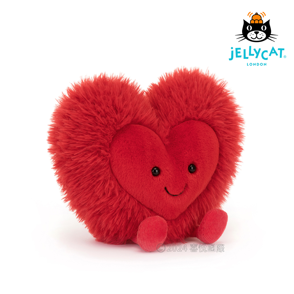 Jellycat趣味比蒂愛心 24cm | 誠品線上