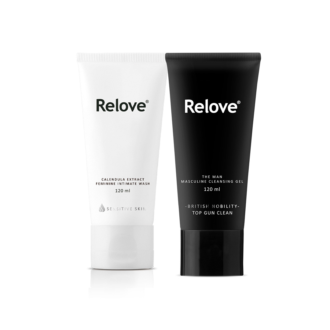 【Relove】鴛鴦私密潔淨組(金盞花私密潔淨凝露120ml+英倫紳士私密潔淨凝露120ml(涼感)) | 誠品線上