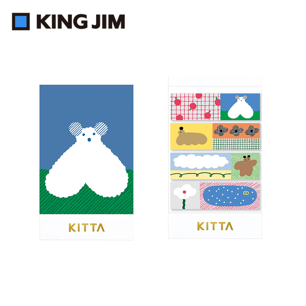 KING JIM KITTA隨身攜帶和紙膠帶 漫步 島村光設計款 | 誠品線上