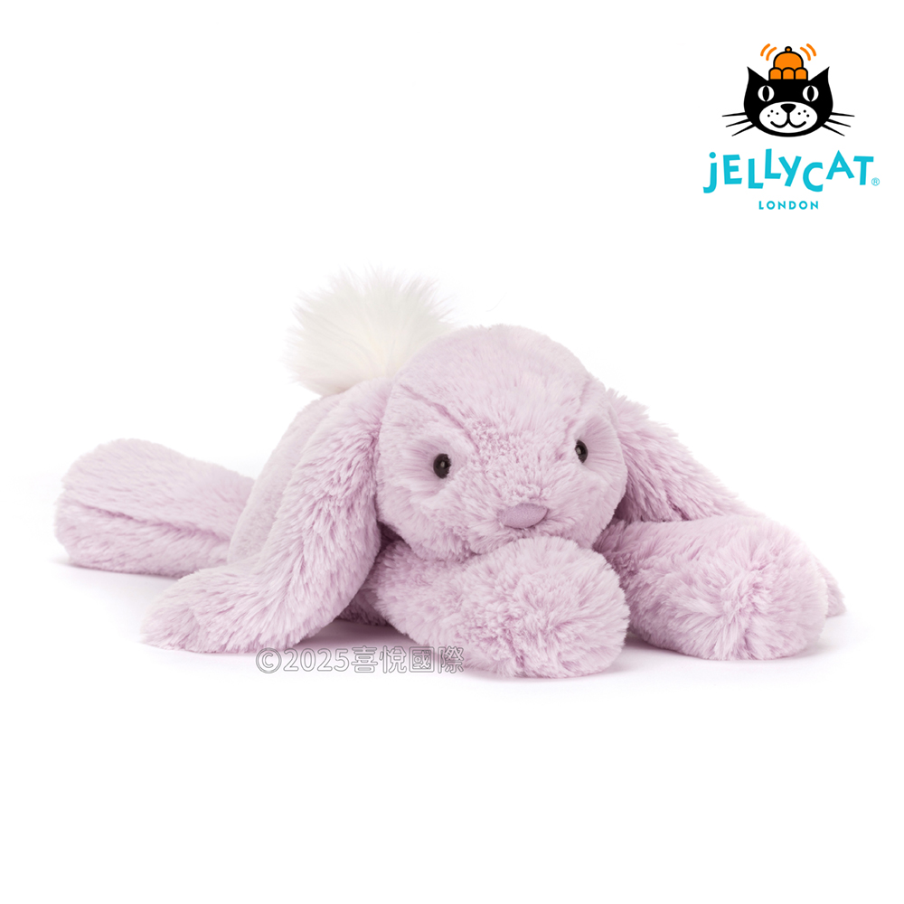 Jellycat趴趴史瑪吉兔兔 薰衣草 24cm | 誠品線上