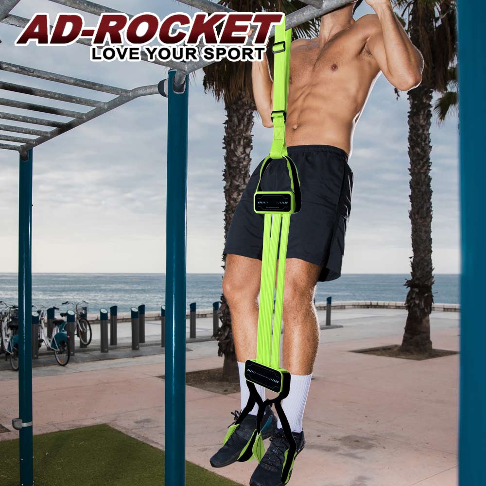【AD-ROCKET】引體向上輔助帶 電子計數PRO款 單槓 助力(兩色) 綠色 | 誠品線上