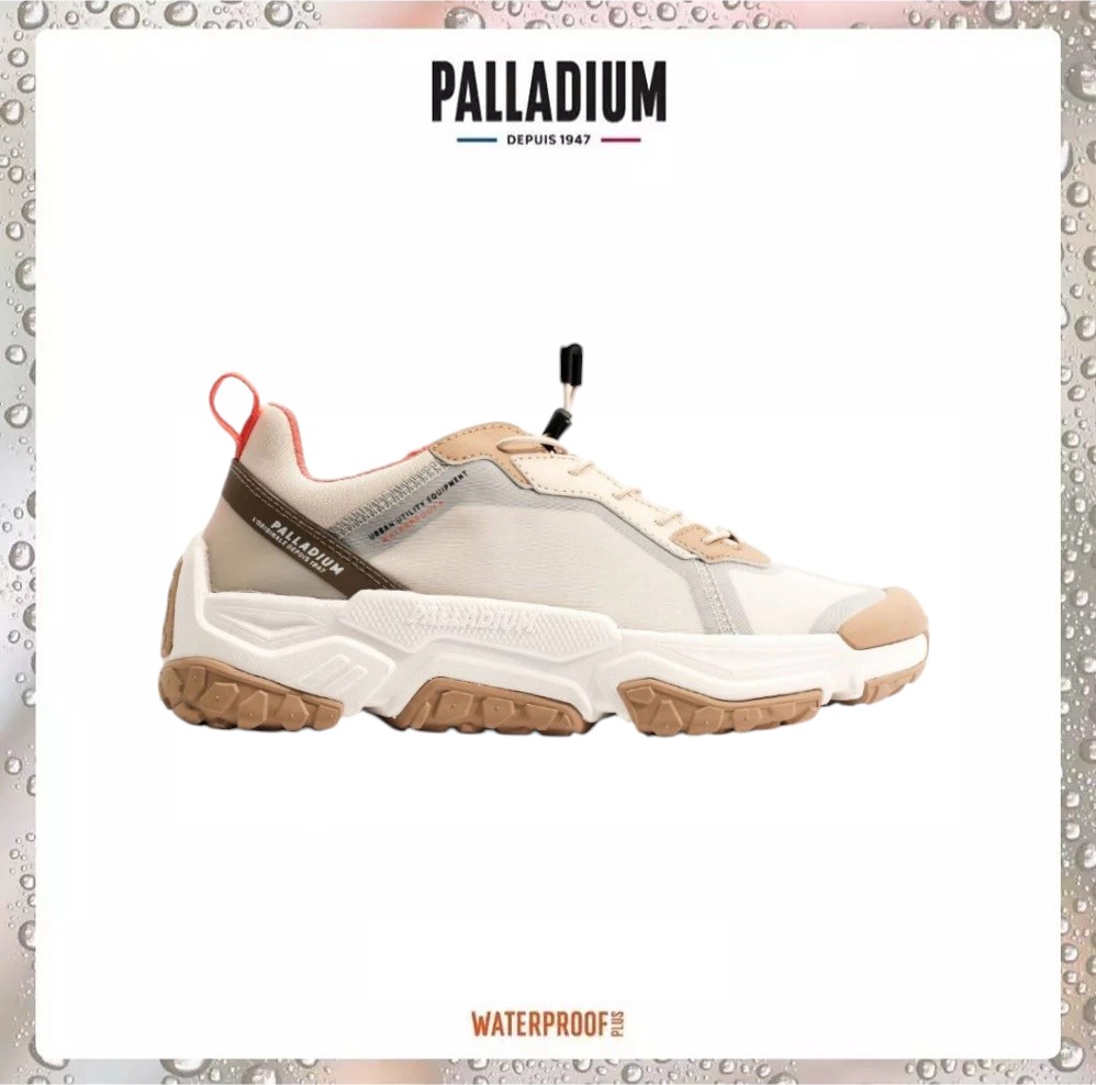 【PALLADIUM】OFF-GRID 潮流輪胎大底運動防水鞋 中性款 奶茶 77332 US12 (30cm) | 誠品線上
