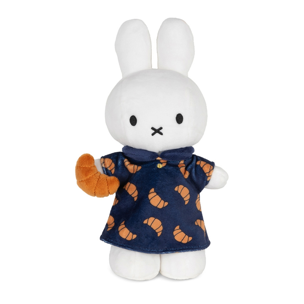 荷蘭BON TON TOYS Miffy米菲兔填充玩偶 可頌洋裝 24cm | 誠品線上