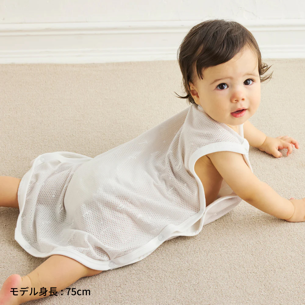 10mois銀河星彩瞬拆涼感二層紗防踢背心 嬰童(0-3Y) | 誠品線上