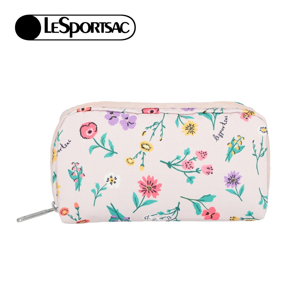 Lesportsac Rectangular Cosmetic 長形化妝包 輕舞野花 | 誠品線上
