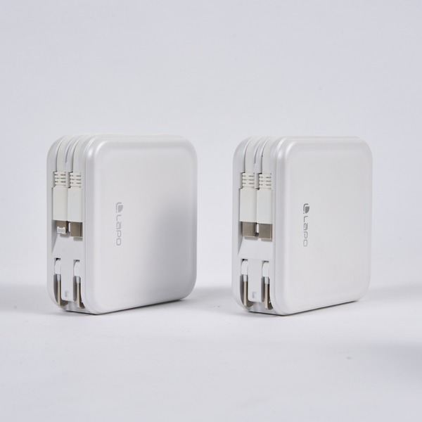 LaPO 全功能無線充電行動電源 WT-08P 柔霧白 Type-C+Type-C | 誠品線上