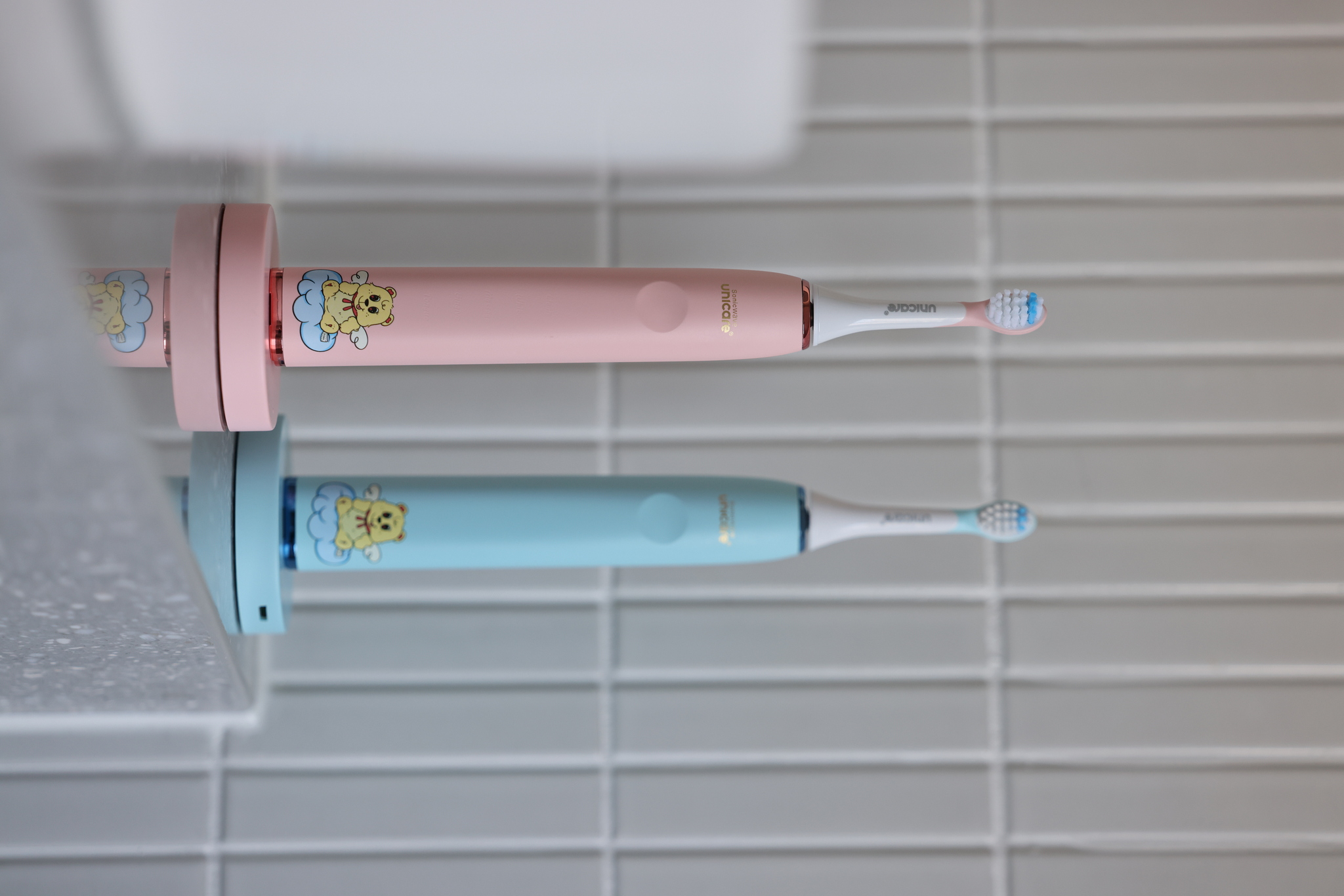 unicare® unibear聲波氣旋兒童電動牙刷_(粉色) uni-303 | 誠品線上