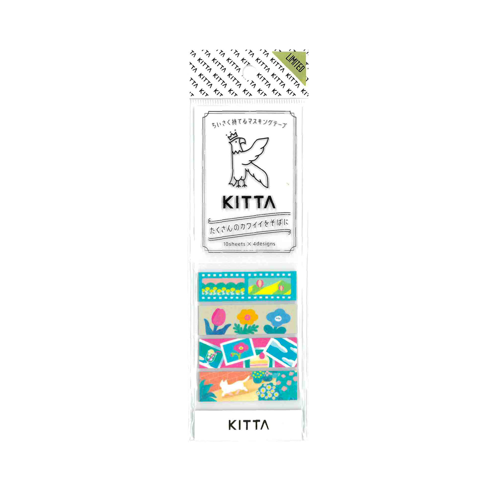 KING JIM KITTA隨身攜帶和紙膠帶 限定款 回憶 宮下和設計款 | 誠品線上