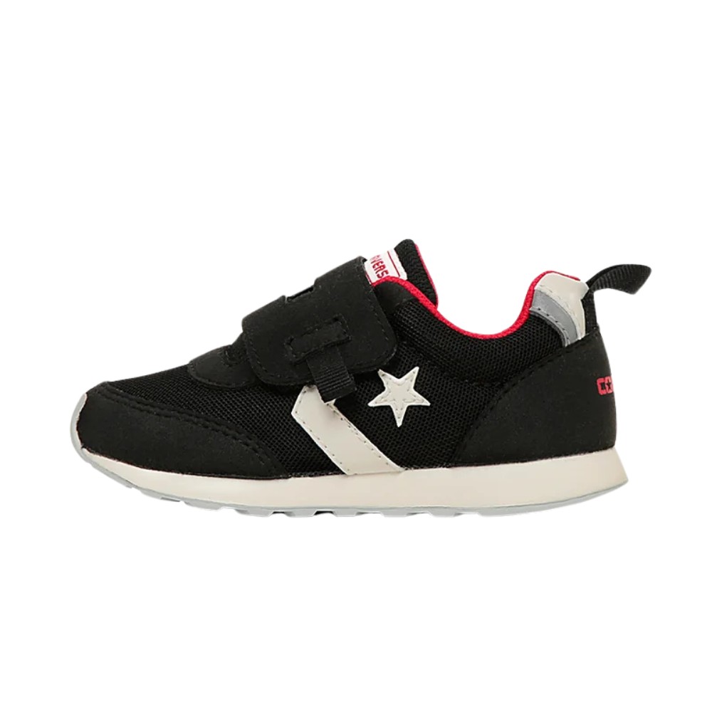 日本限定 Converse BABY RS 童鞋 小童13-17 輕量學步運動鞋 黑紅色 預購 14.5 cm | 誠品線上