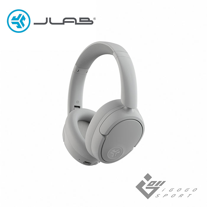 JLab Jbuds Lux ANC降噪耳罩式藍牙耳機 雲霧灰 | 誠品線上